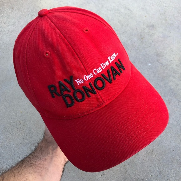Accessories | 213 Ray Donovan Tv Series Reel Security Crew Red Hat ...